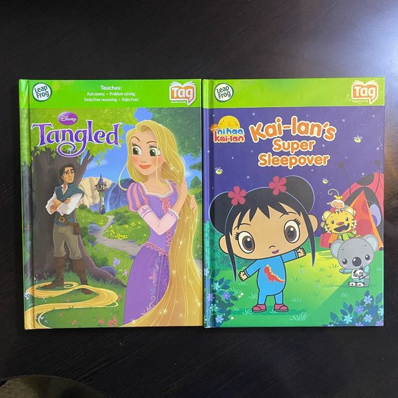 Leapfrog | Other | Lot Of 2 Leapfrog Tag Storybooks Tangled Kailans ...